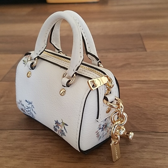 Coach | Bags | Coach Mini Rowan Satchel Bag Charm Dandelion | Poshmark